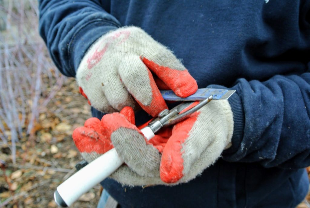 Sharpening Gardening Tools at the Farm - The Martha Stewart Blog