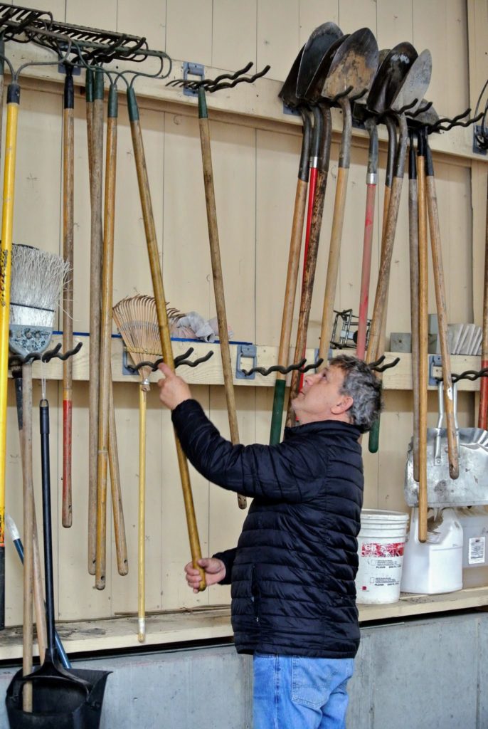 Spring Cleaning in the Equipment Barn - The Martha Stewart Blog