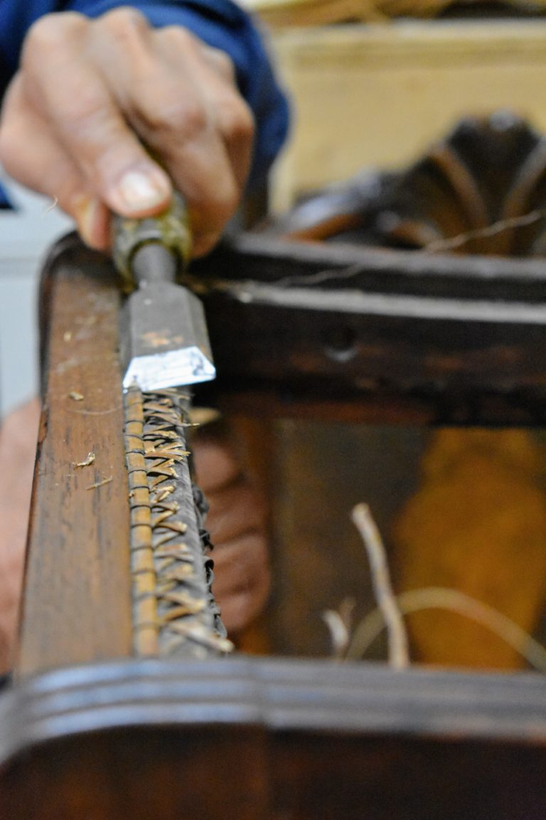 Caning Two of My Antique Chairs - The Martha Stewart Blog