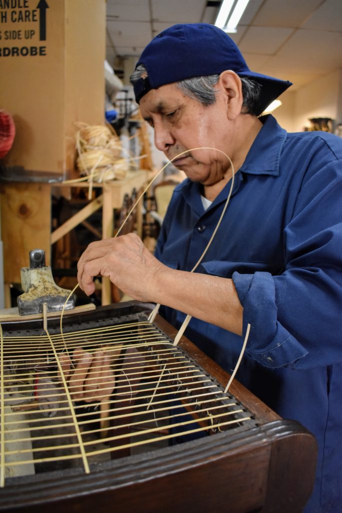 Caning Two of My Antique Chairs - The Martha Stewart Blog