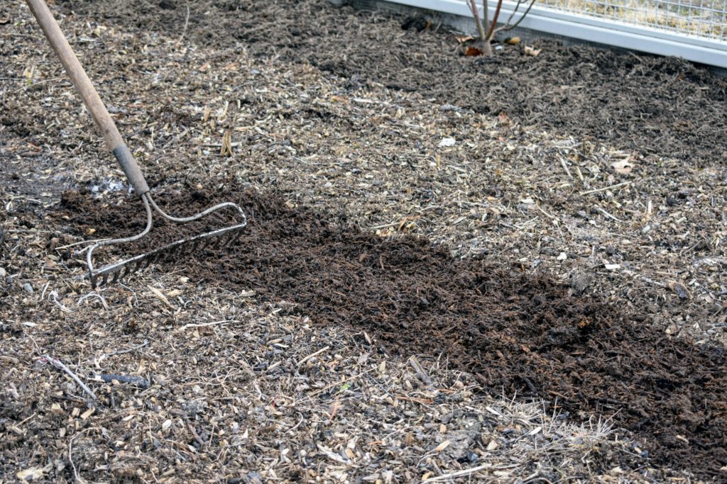 Covering the Gardens with Mulch and Compost - The Martha Stewart Blog