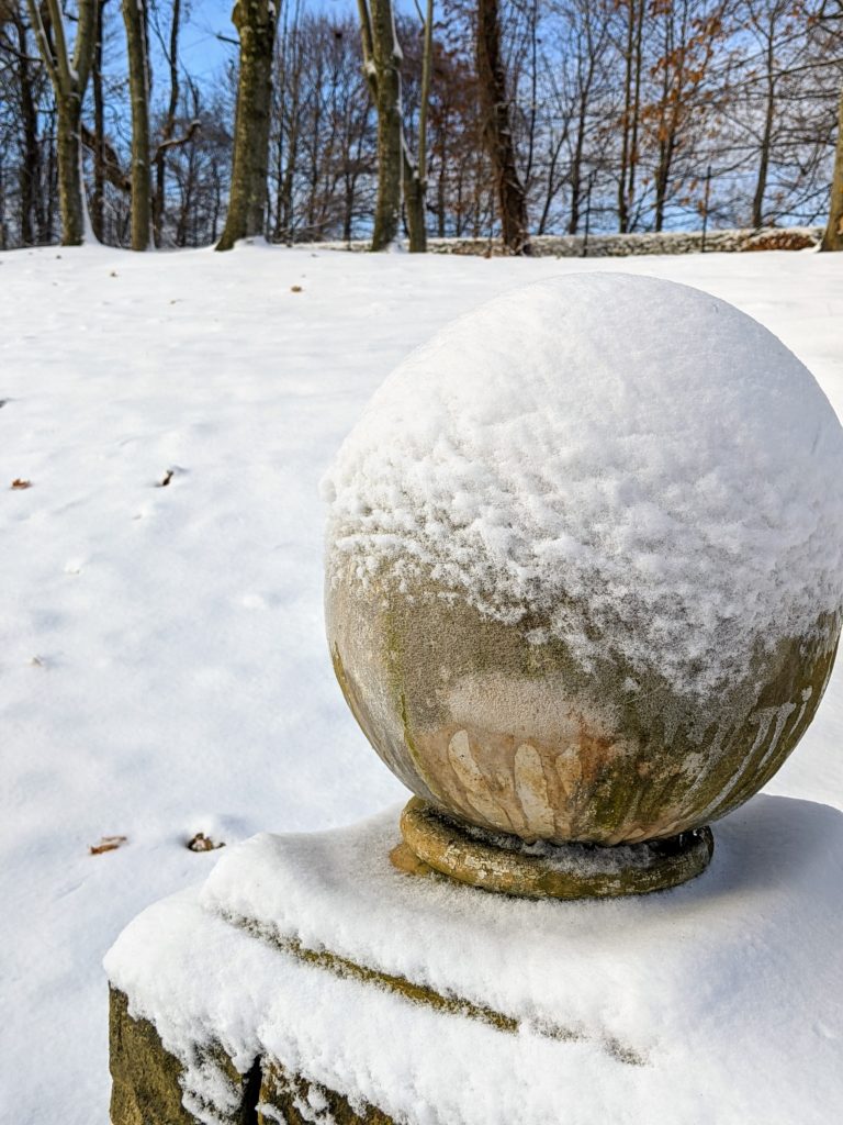 The Season's First Snow at My Farm - The Martha Stewart Blog
