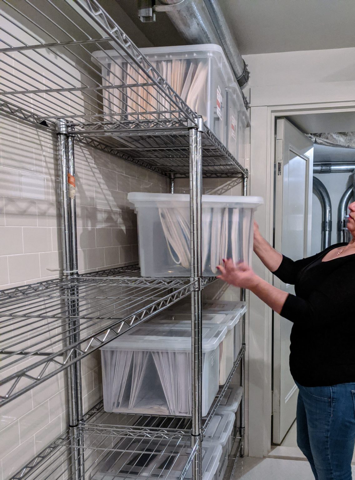 The Martha Stewart Blog : Blog Archive Organizing Basements - The ...