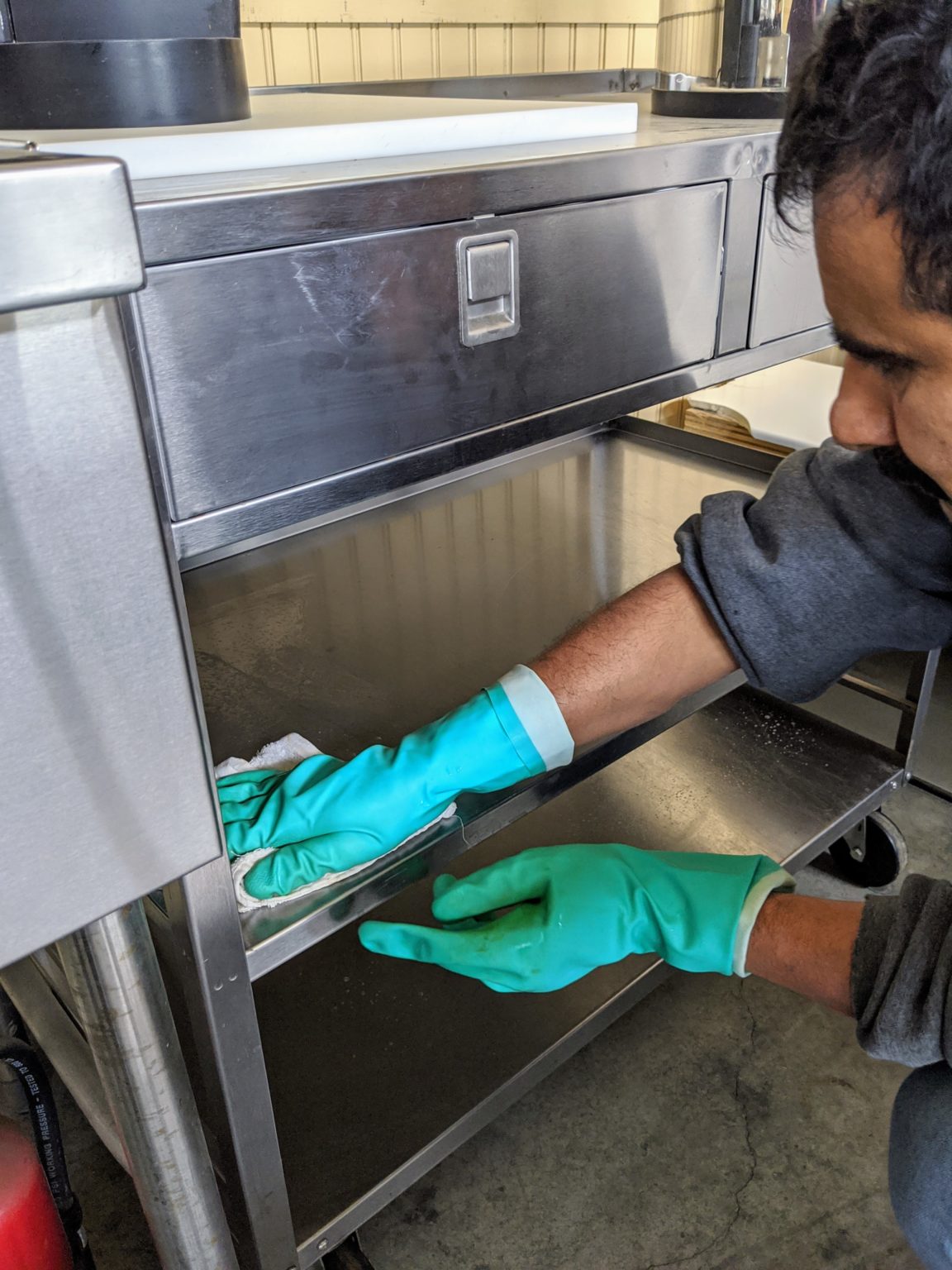 Cleaning the Crew Lunchroom - The Martha Stewart Blog