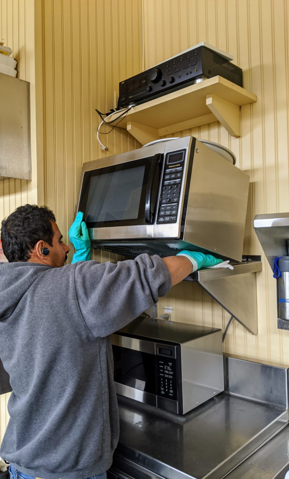 Cleaning the Crew Lunchroom - The Martha Stewart Blog