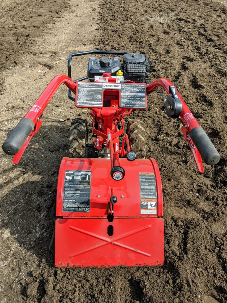 Using a Troy-Bilt "Big Red" Garden Tiller - The Martha Stewart Blog