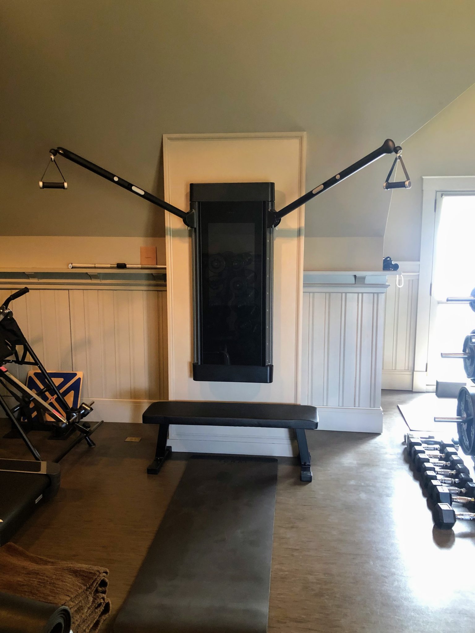 Setting-up My Tonal Fitness System - The Martha Stewart Blog