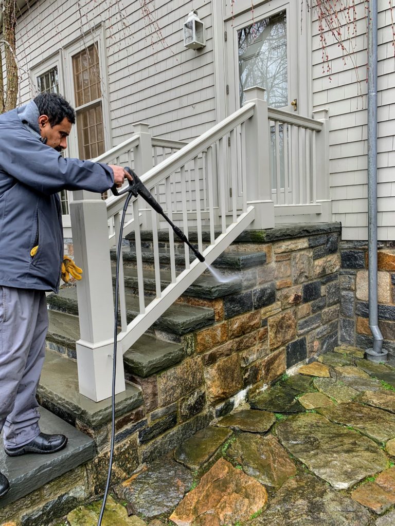 Washing the Outbuildings and Pergolas - The Martha Stewart Blog