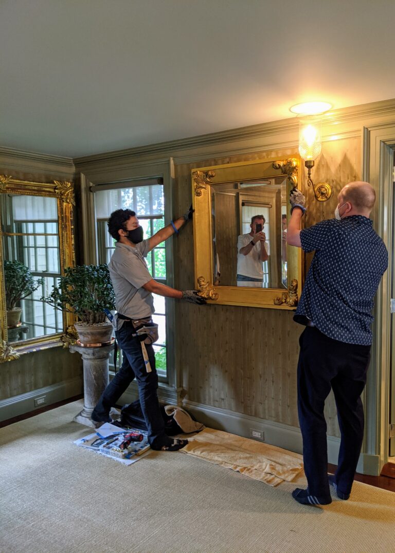 Hanging Artwork, Plates, and Mirrors - The Martha Stewart Blog