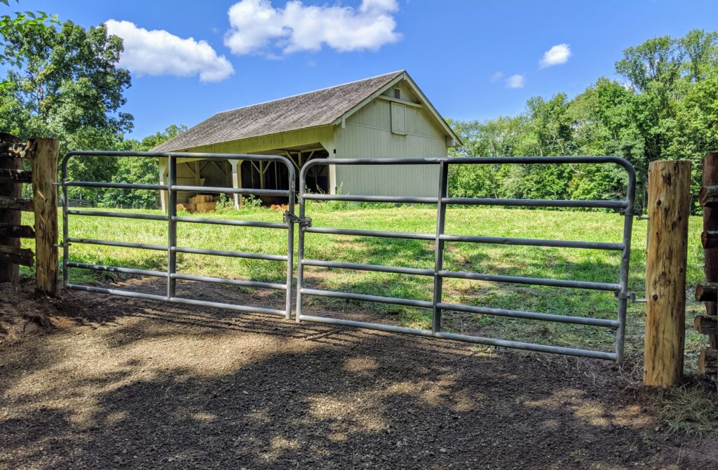 Replacing a Paddock Gate at the Farm - The Martha Stewart Blog