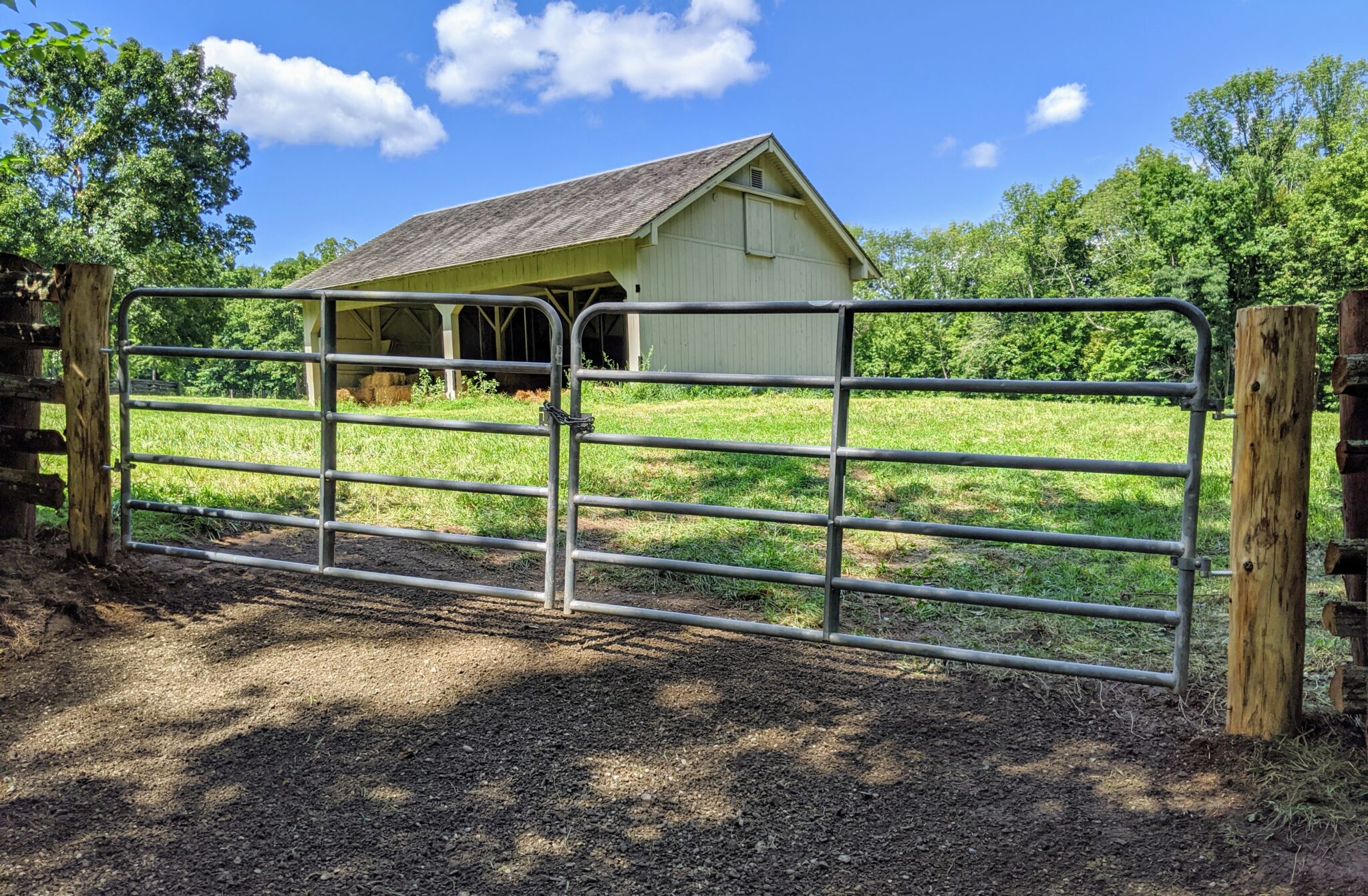 Replacing a Paddock Gate at the Farm - The Martha Stewart Blog