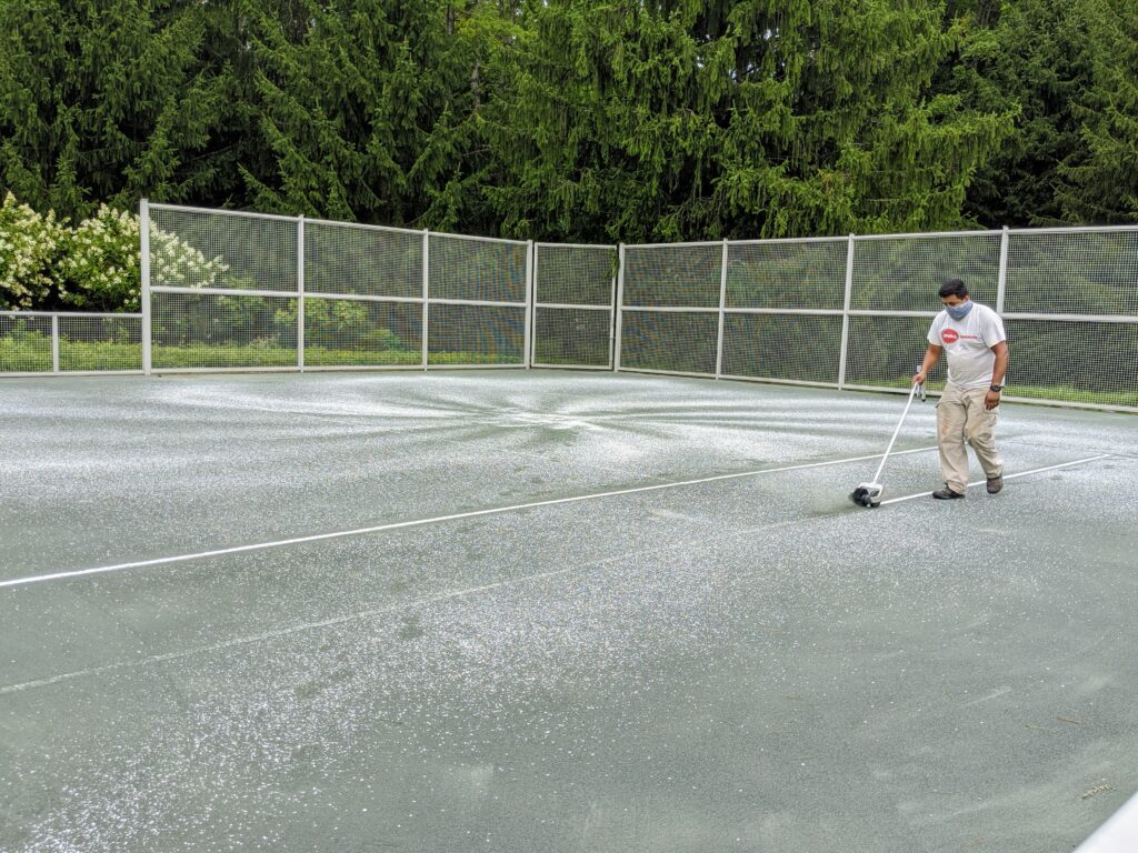 Maintaining My Tennis Court - The Martha Stewart Blog