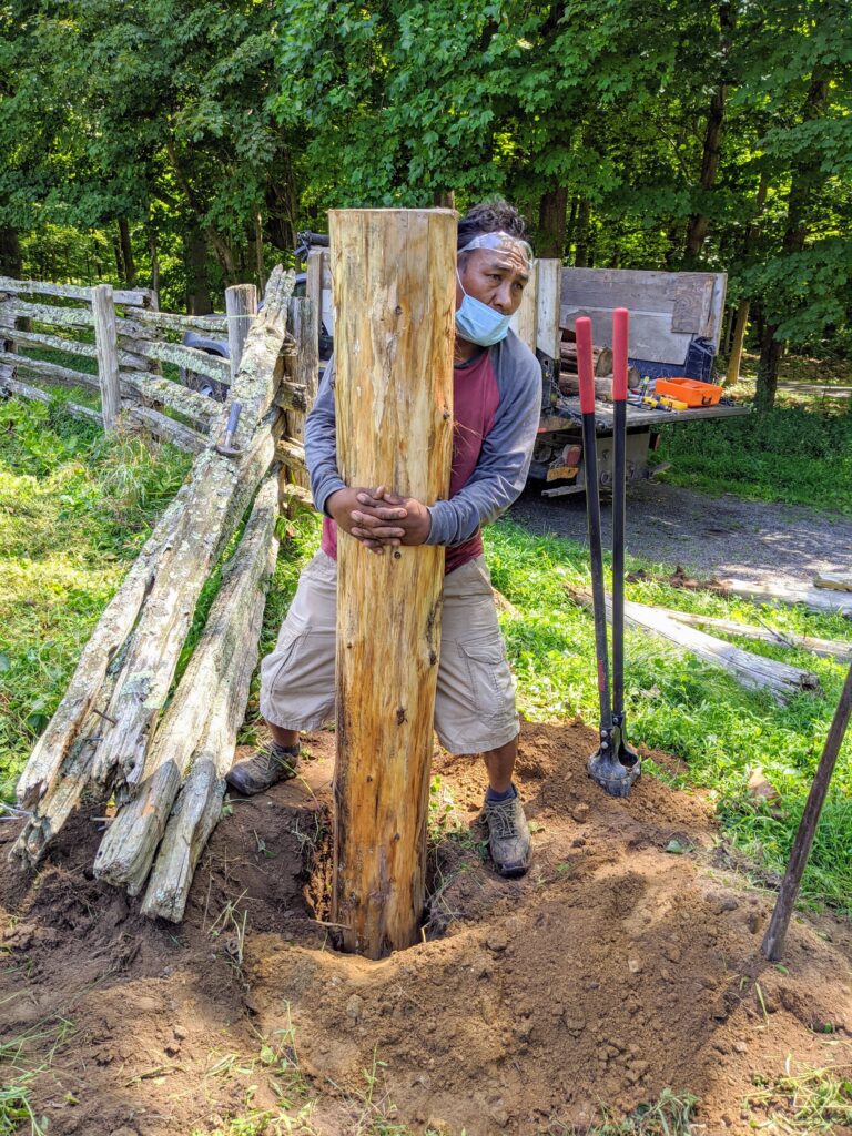 Replacing a Paddock Gate at the Farm - The Martha Stewart Blog