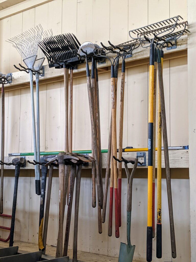 Organizing My Equipment Barn - The Martha Stewart Blog