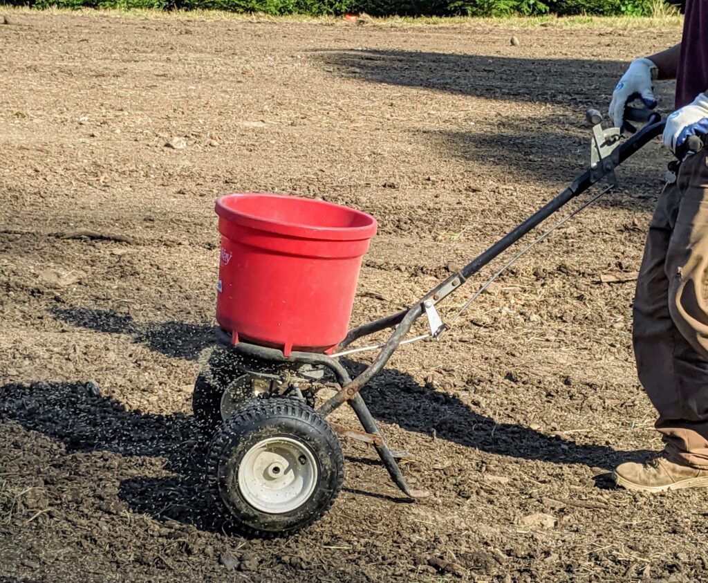 Seeding a Field at the Farm - The Martha Stewart Blog