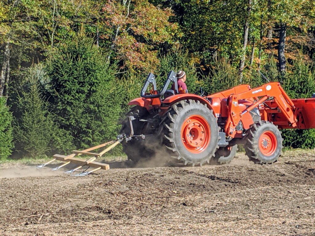 Seeding a Field at the Farm - The Martha Stewart Blog