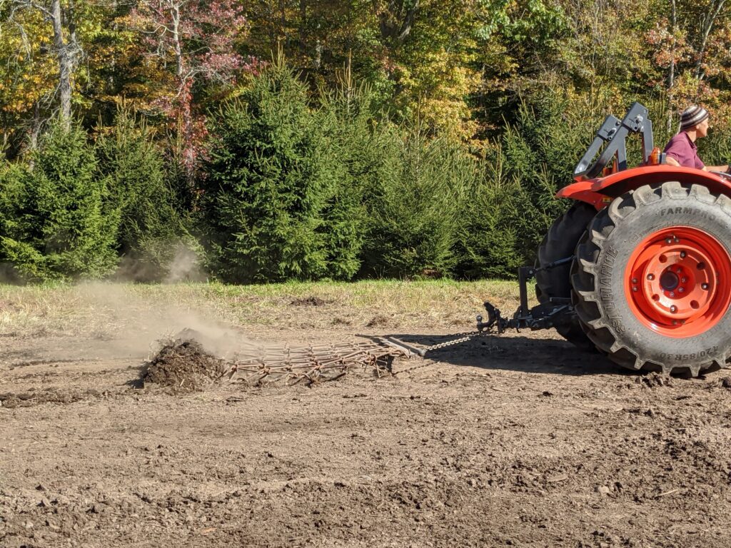 Seeding a Field at the Farm - The Martha Stewart Blog