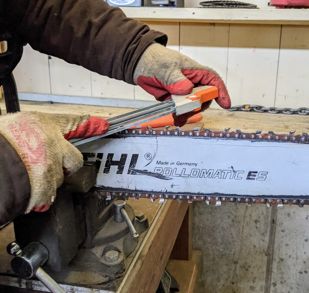 Maintaining Our STIHL Chainsaws - The Martha Stewart Blog