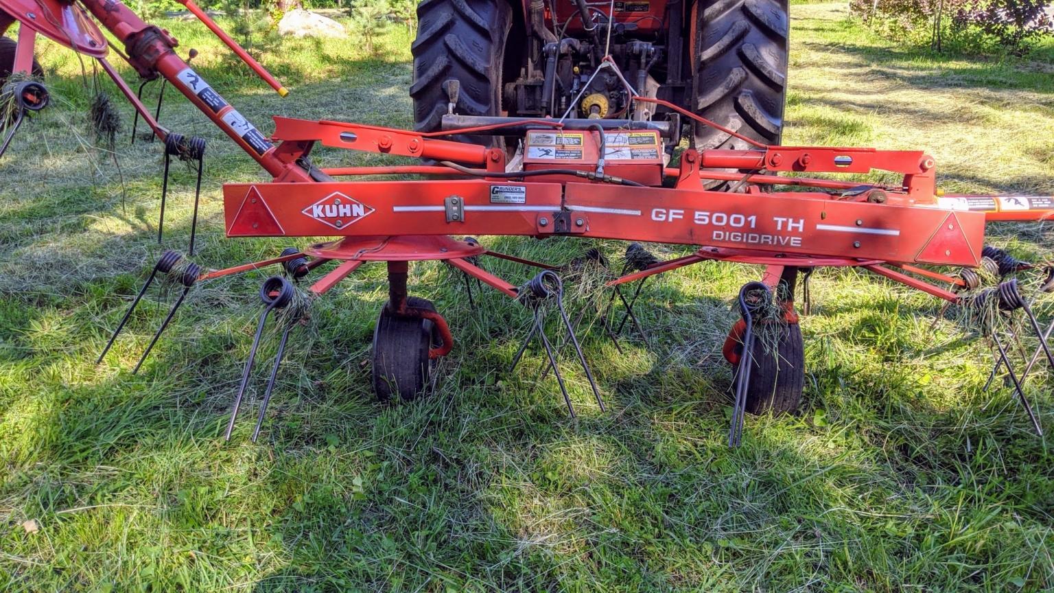 Cutting and Preparing the Hay for Baling - The Martha Stewart Blog