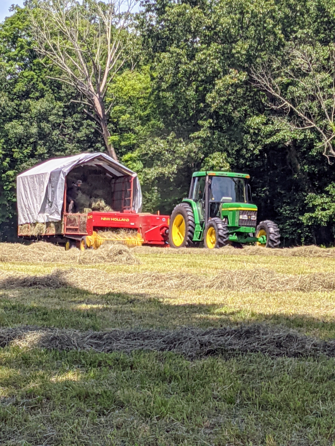 Baling the First Cut of Hay - The Martha Stewart Blog