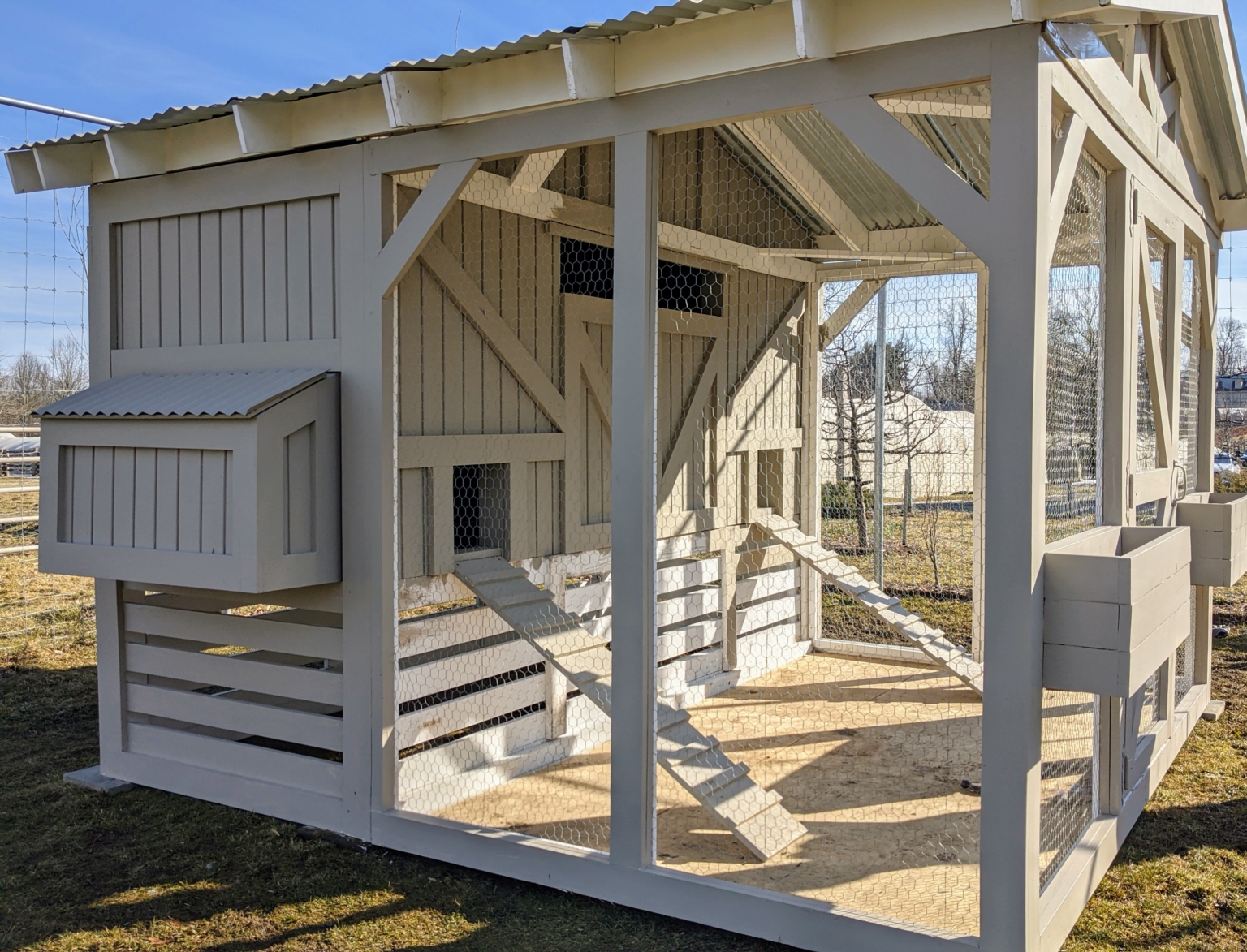 The Silkies Move Outdoors to a New Coop - The Martha Stewart Blog