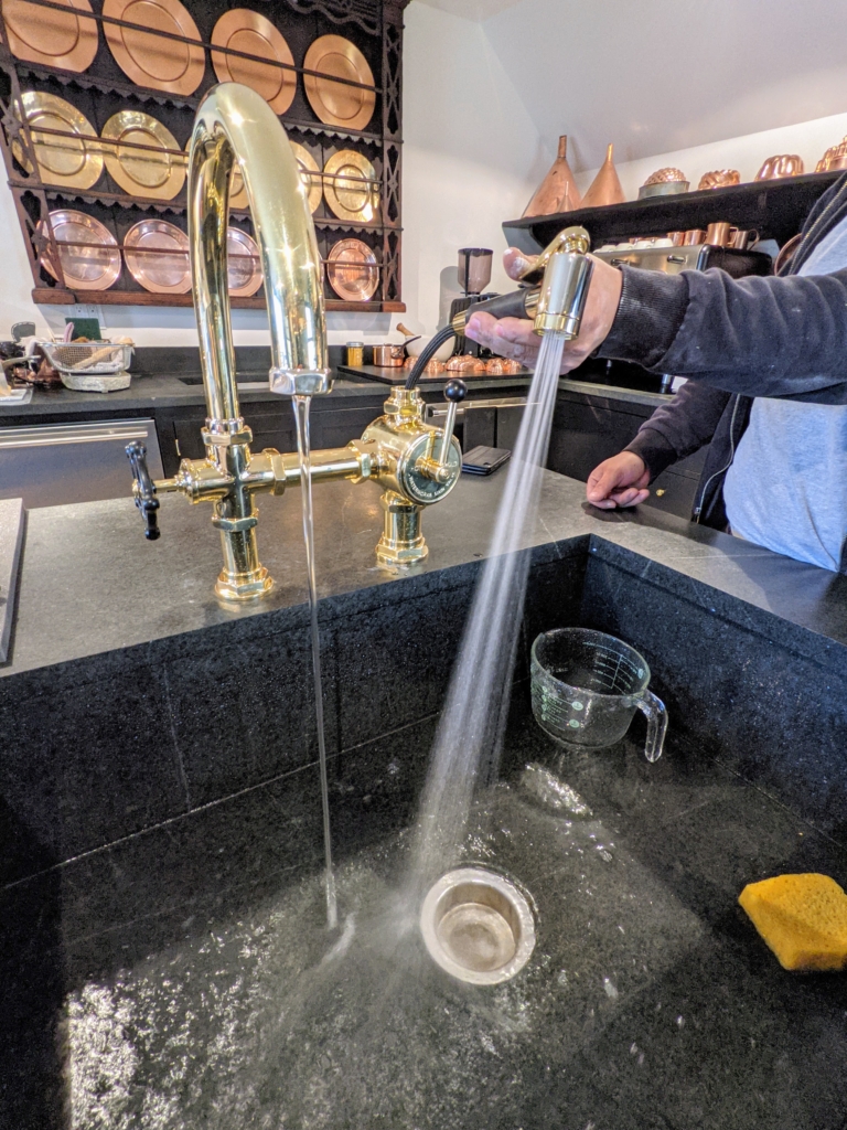 A New Waterworks Faucet for My Studio Kitchen - The Martha Stewart Blog