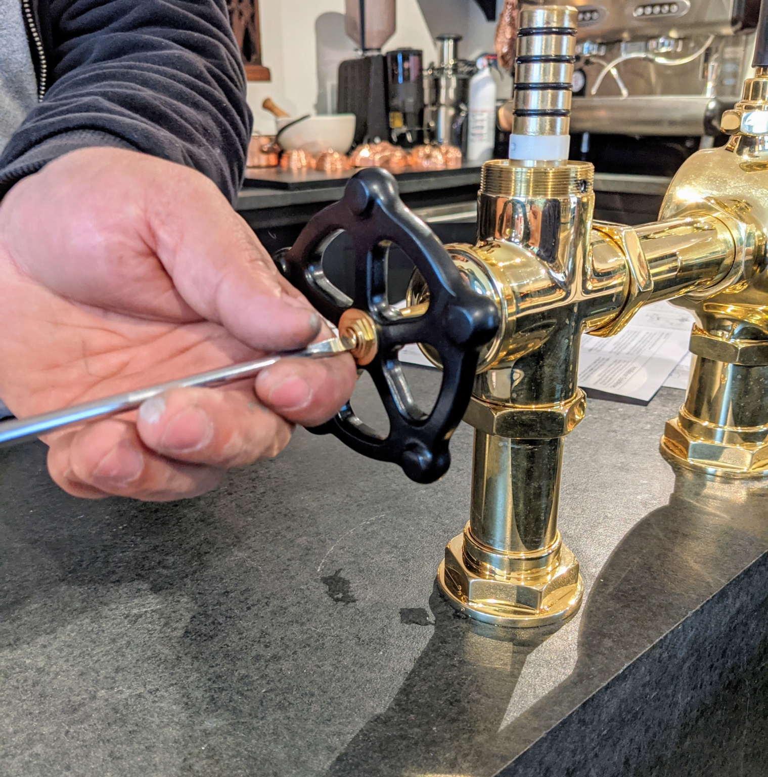 A New Waterworks Faucet for My Studio Kitchen - The Martha Stewart Blog