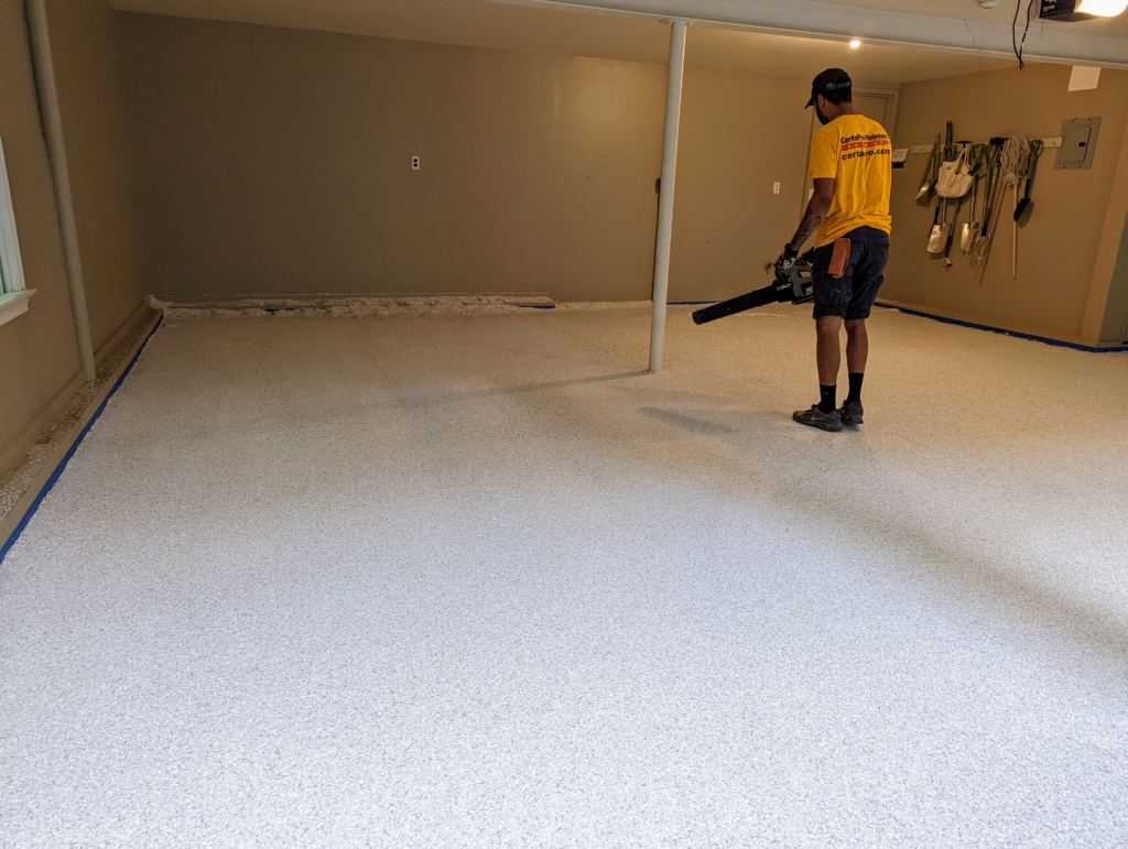 The Martha Stewart Blog : Blog Archive Transforming a Concrete Floor ...