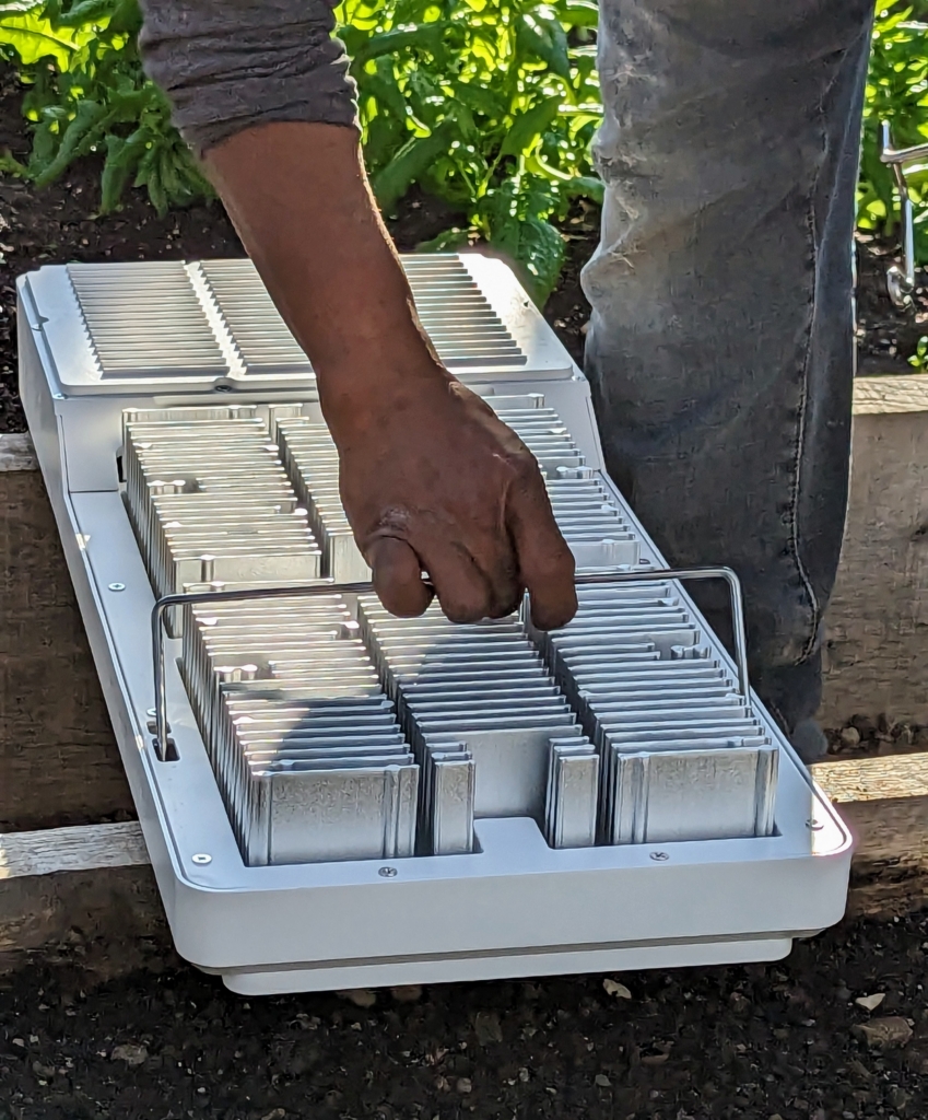 Installing LED Grow Lights in My Vegetable Greenhouse - The Martha ...
