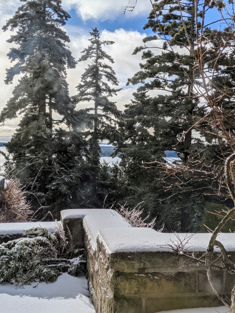 Winter Sleet and Ice Covers Skylands - The Martha Stewart Blog