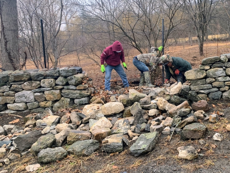 Repairing a Stone Wall - The Martha Stewart Blog