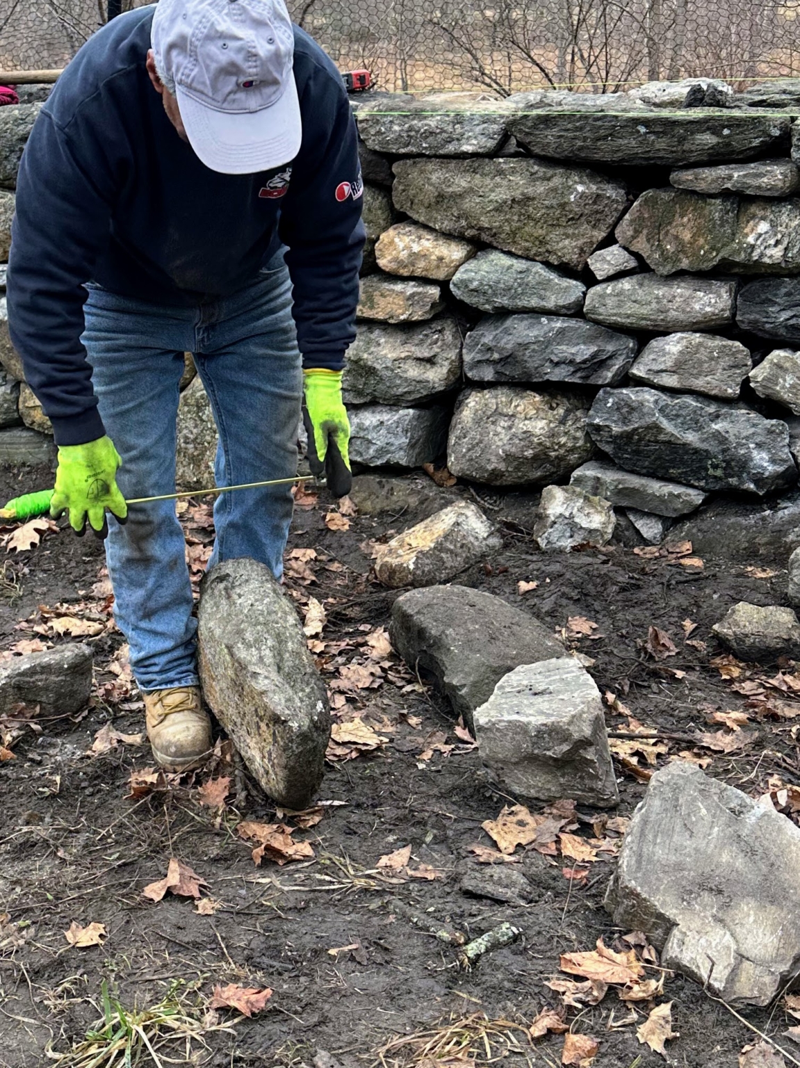 Repairing a Stone Wall - The Martha Stewart Blog