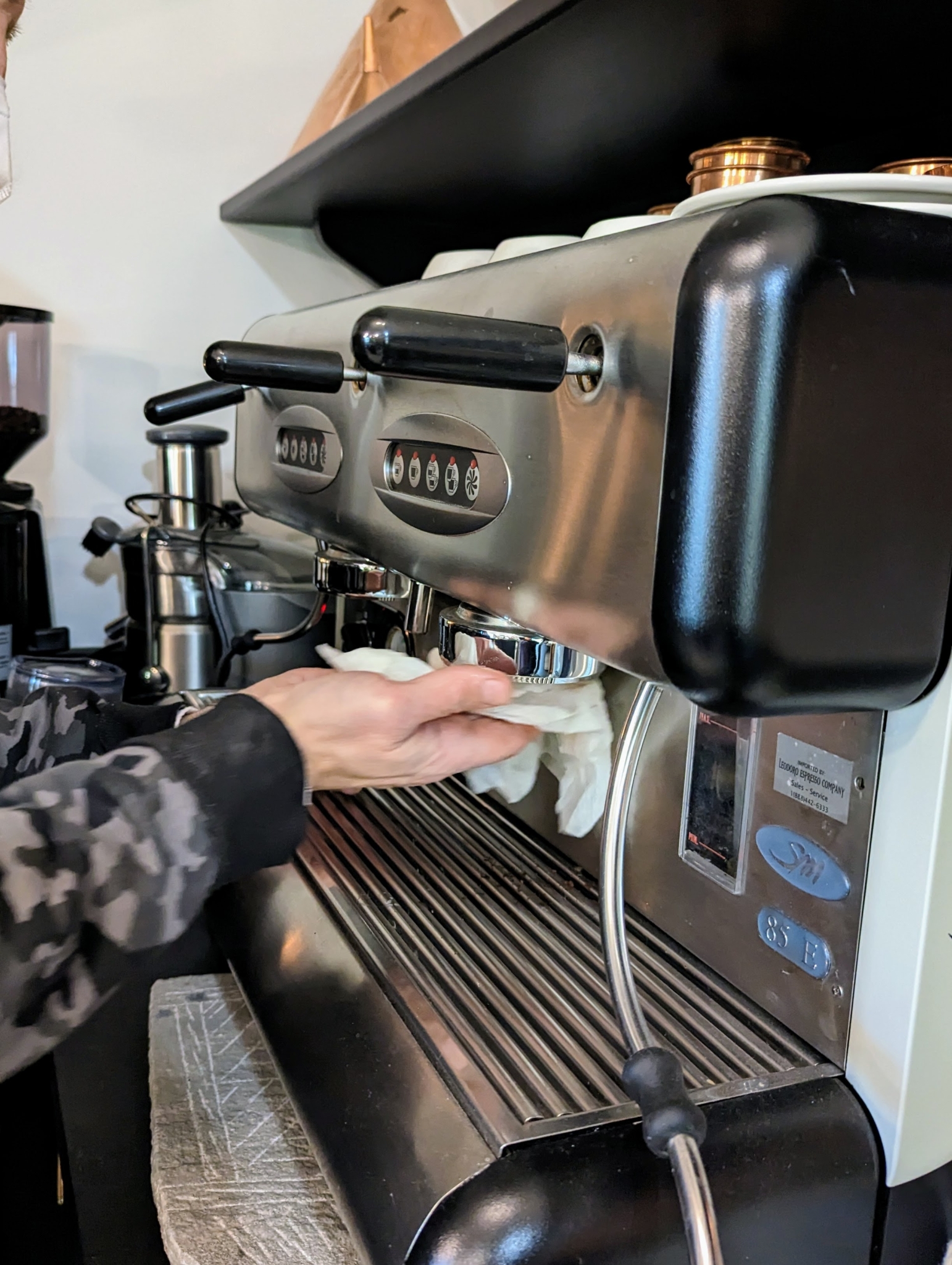 Maintaining the Espresso Machines - The Martha Stewart Blog