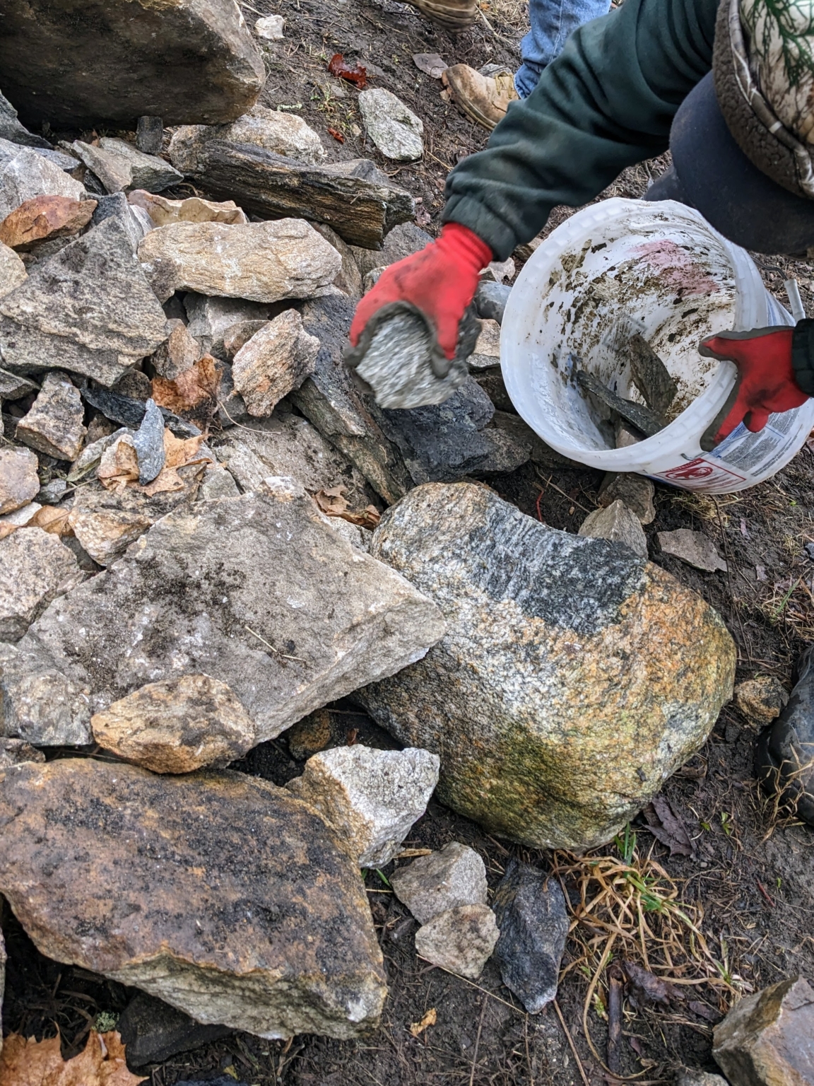 Repairing a Stone Wall - The Martha Stewart Blog