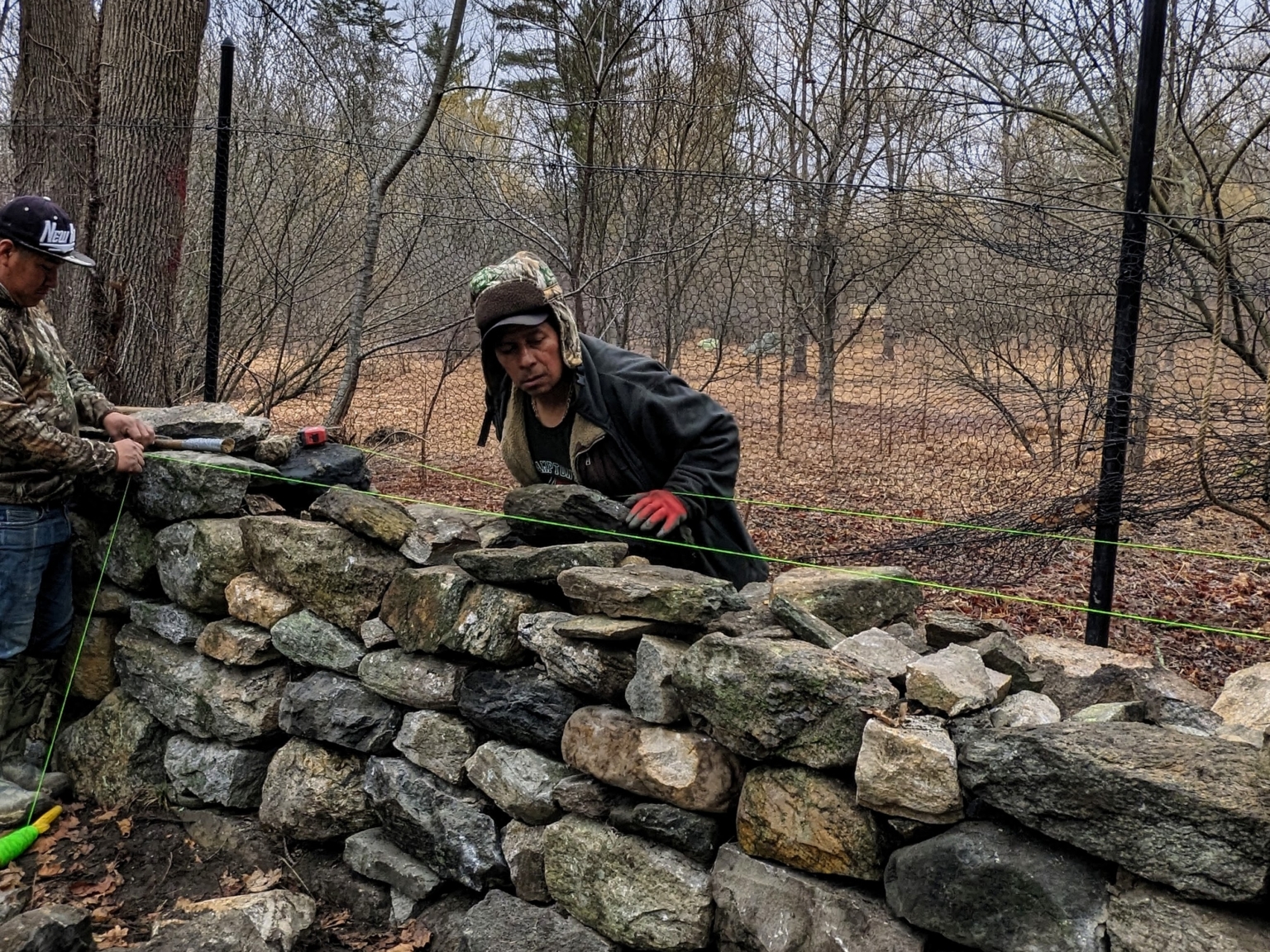 Repairing a Stone Wall - The Martha Stewart Blog