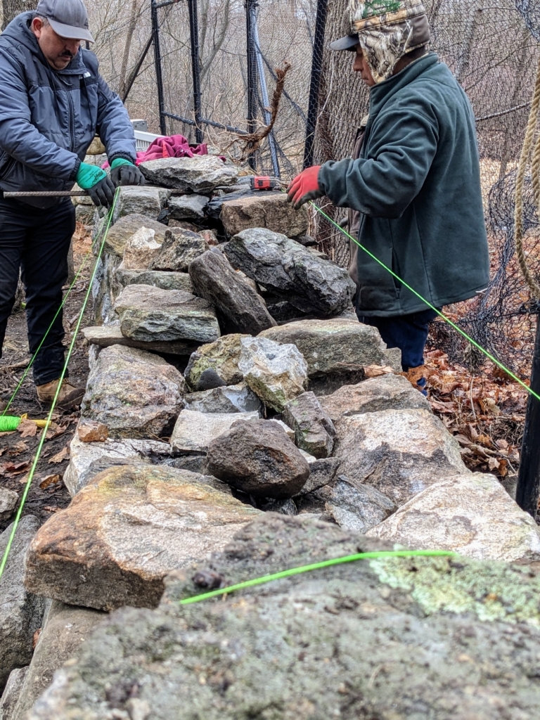 Repairing a Stone Wall - The Martha Stewart Blog