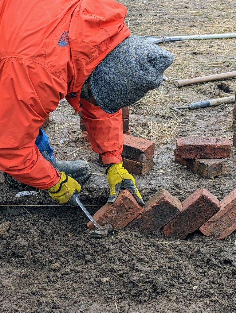 New Footpaths Through the Goose and Peafowl Pens - The Martha Stewart Blog