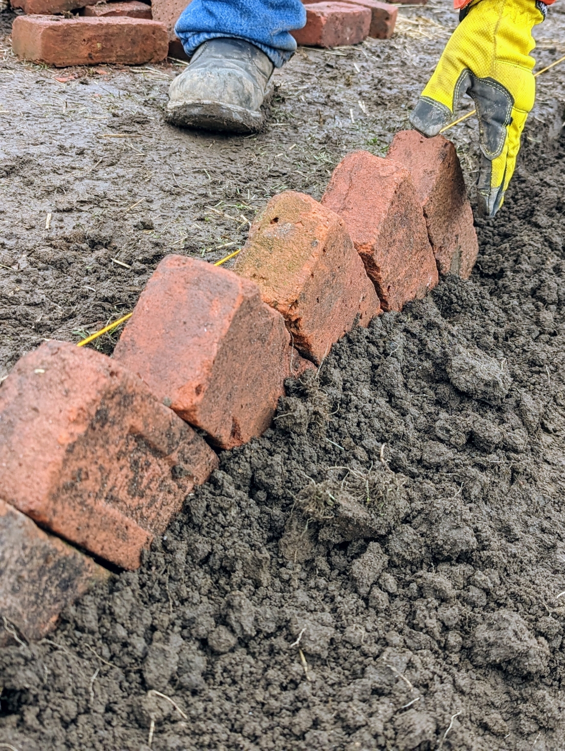 New Footpaths Through the Goose and Peafowl Pens - The Martha Stewart Blog