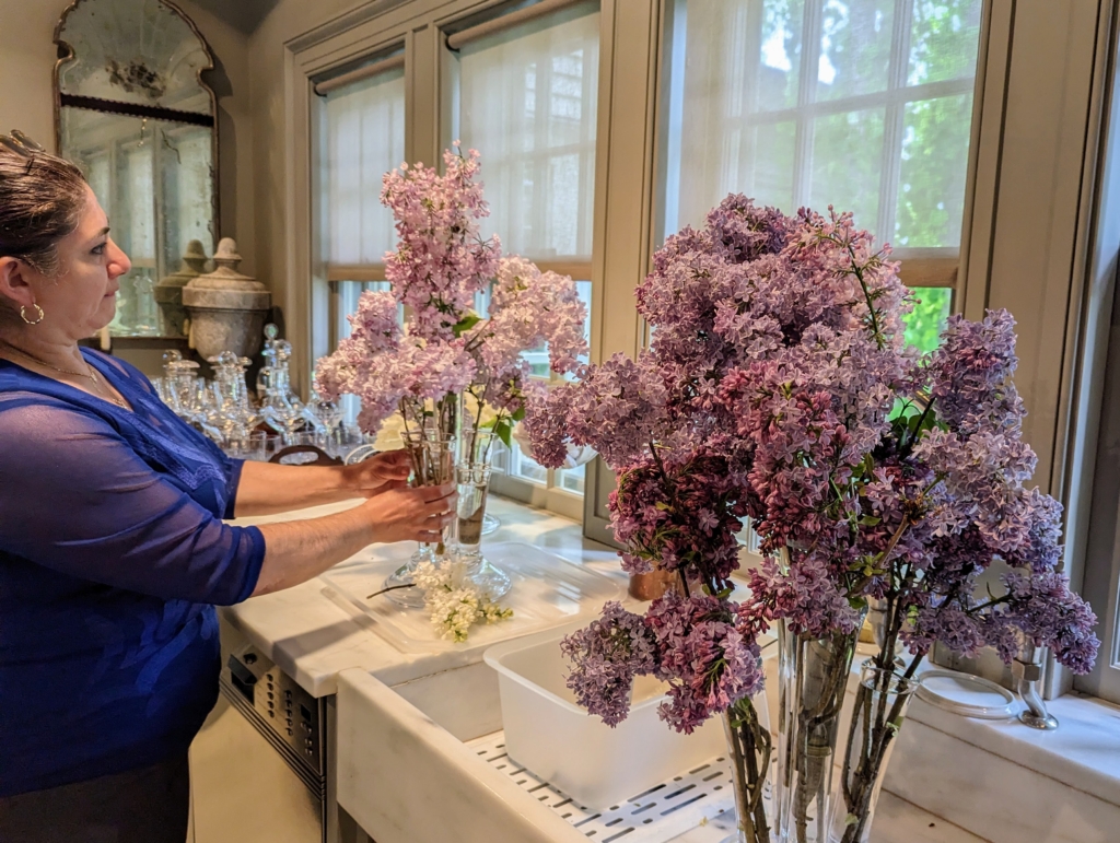Picking and Arranging Lilacs from My Garden - The Martha Stewart Blog