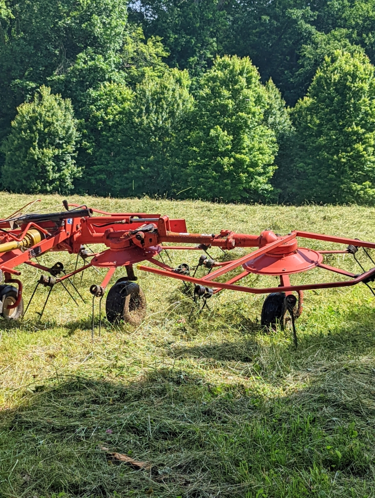 Cutting and Preparing Our Hay Crop for Baling - The Martha Stewart Blog