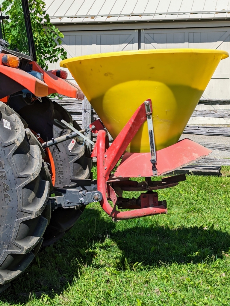 Seeding My Horse Pastures - The Martha Stewart Blog