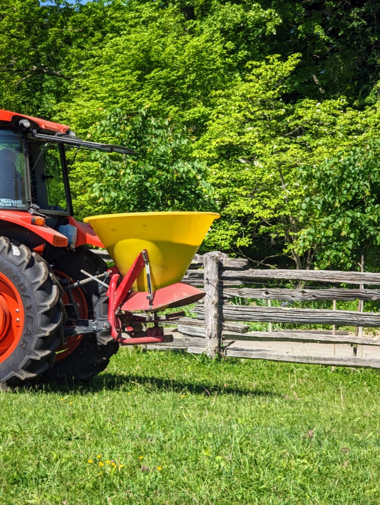 The Martha Stewart Blog : Blog Archive Seeding My Horse Pastures - The ...