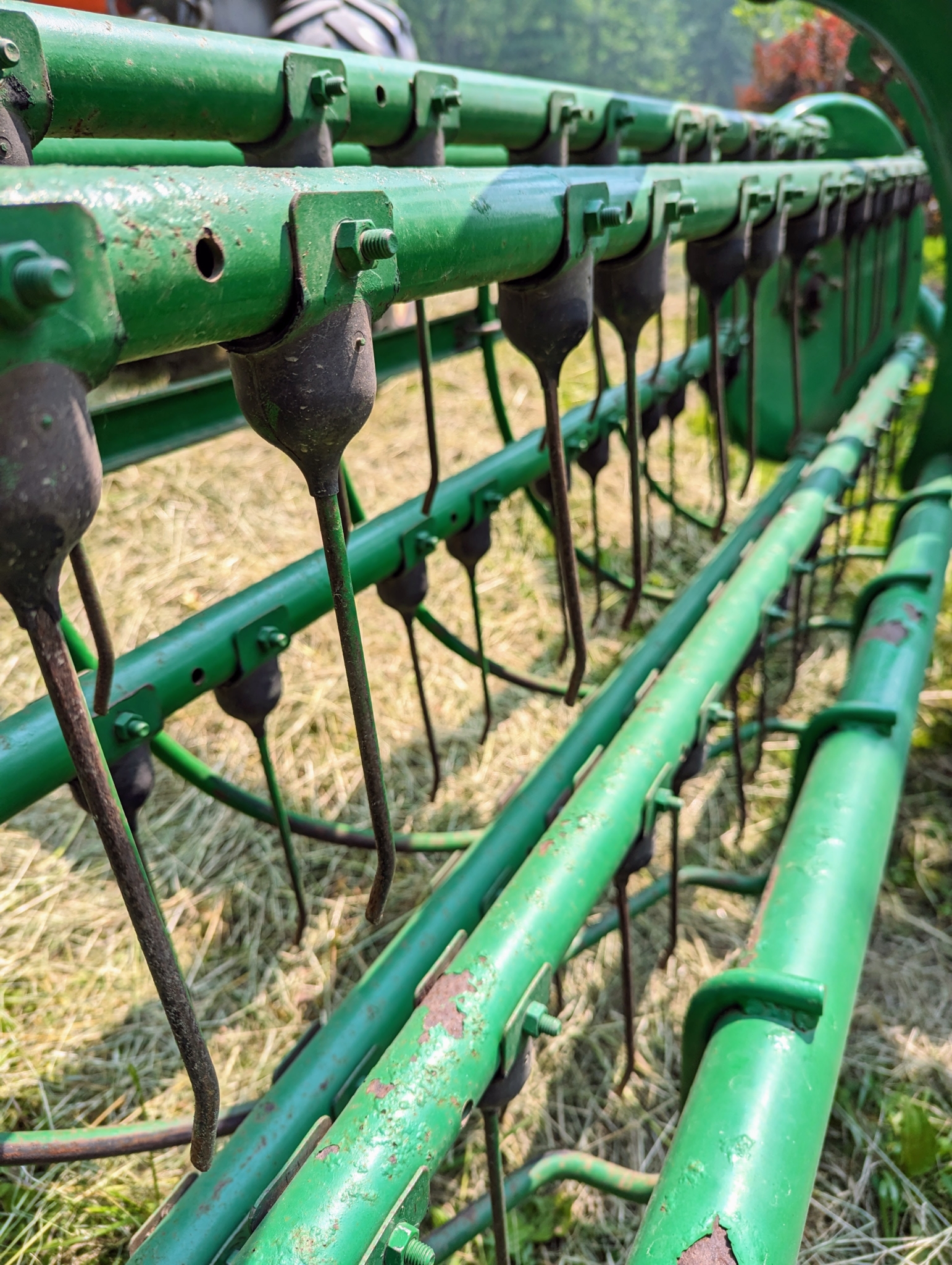 Cutting and Preparing Our Hay Crop for Baling - The Martha Stewart Blog