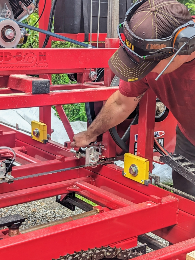 My New Hud-Son H360 Hydraulic Portable Sawmill - The Martha Stewart Blog