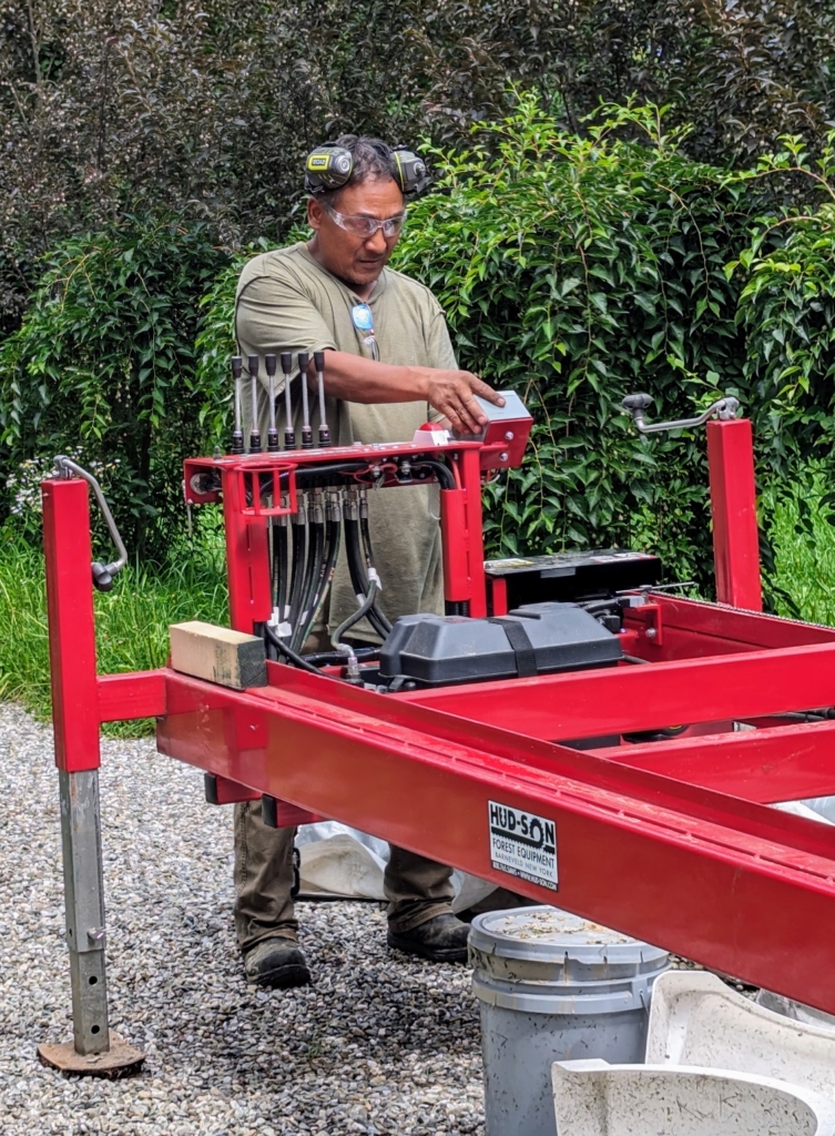 My New Hud-Son H360 Hydraulic Portable Sawmill - The Martha Stewart Blog