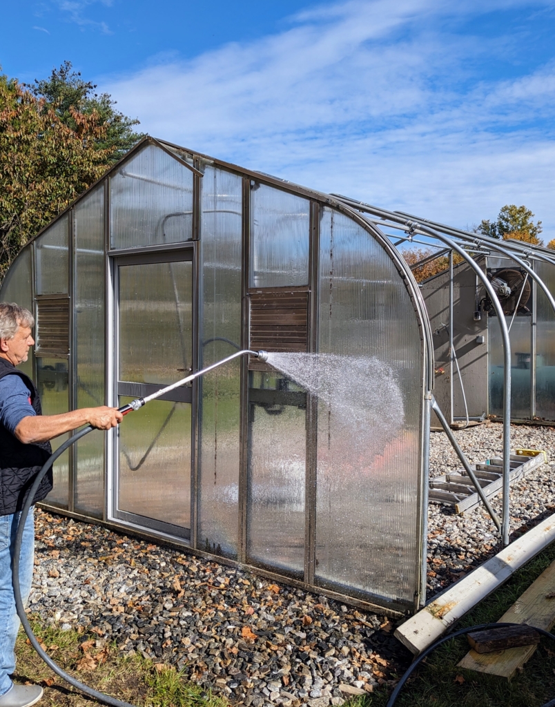 The Martha Stewart Blog : Blog Archive Setting Up a Hoop House - The ...