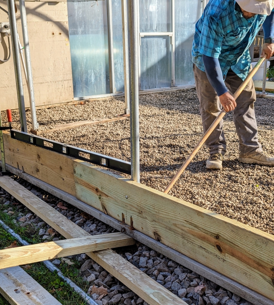 The Martha Stewart Blog : Blog Archive Setting Up a Hoop House - The ...