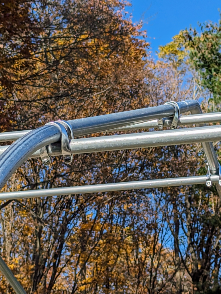 The Martha Stewart Blog : Blog Archive Setting Up a Hoop House - The ...