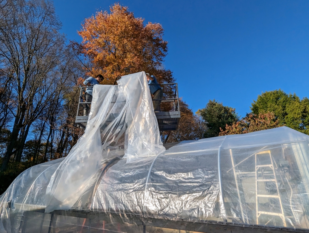Setting Up a Hoop House - The Martha Stewart Blog