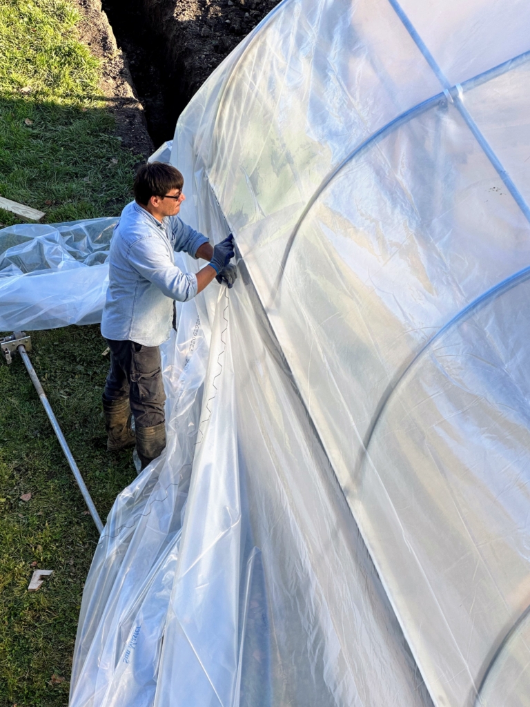 Setting Up a Hoop House - The Martha Stewart Blog